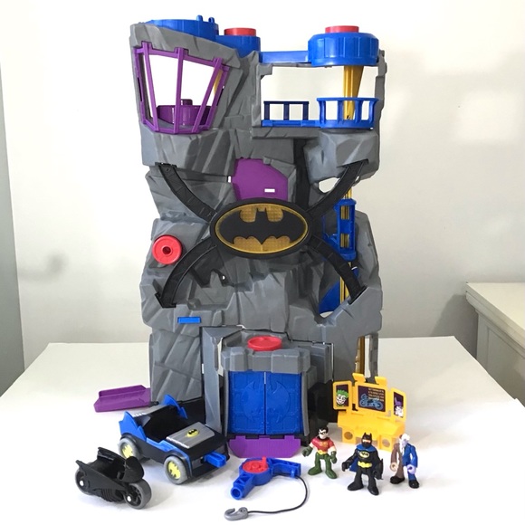 Fisher-Price | Toys | Imaginext Batman Dc Super Friends Batcave Large ...